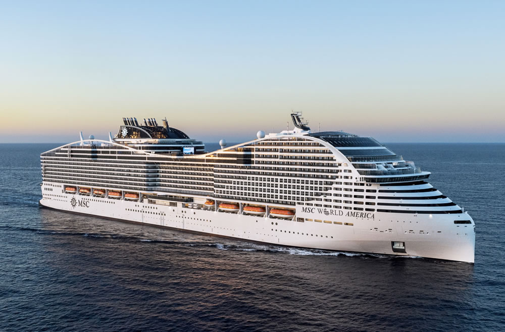 Ofertas Barco MSC World America, MSC Cruzeiros - Logitravel