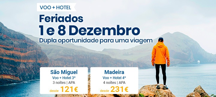 Pacotes de Viagens Voo+Hotel | Comboio+Hotel | Logitravel